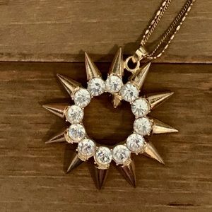 Jewelry | Long Star Rhinestone Pendant Necklace | Poshmark